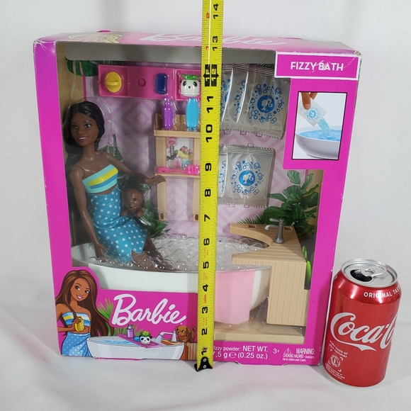 Mattel | Toys | African American Barbie Wellness Career Doll Fizzy Bath ...